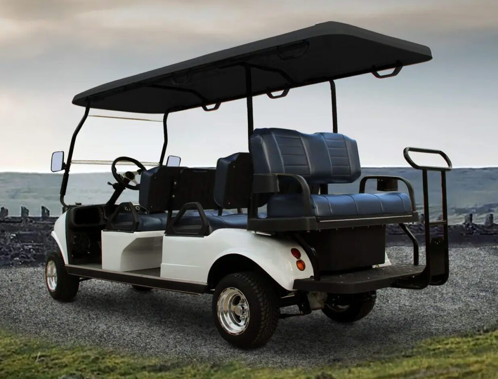 2025 Evolution Carrier 6 PLUS Golf Cart - Bright EV