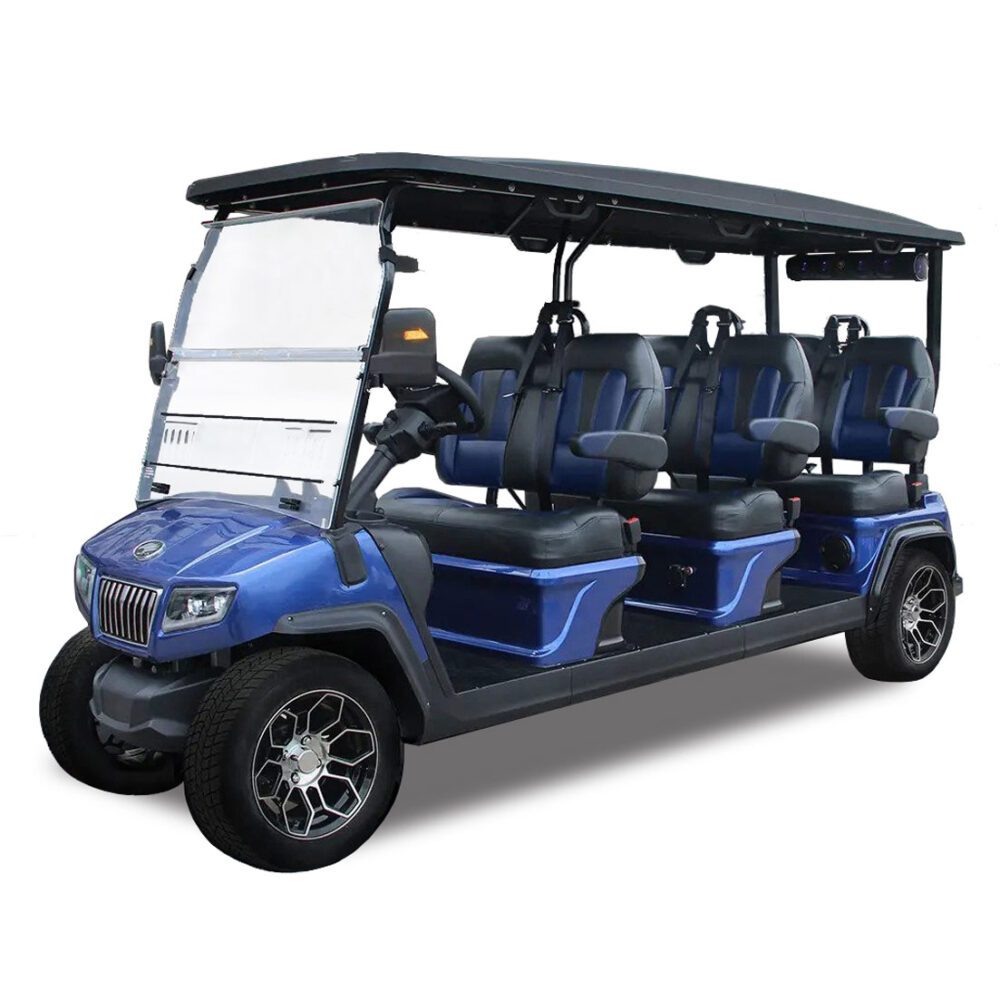 Golf Cart Review - Evolution D5 Ranger-6 Golf Cart - Bright EV